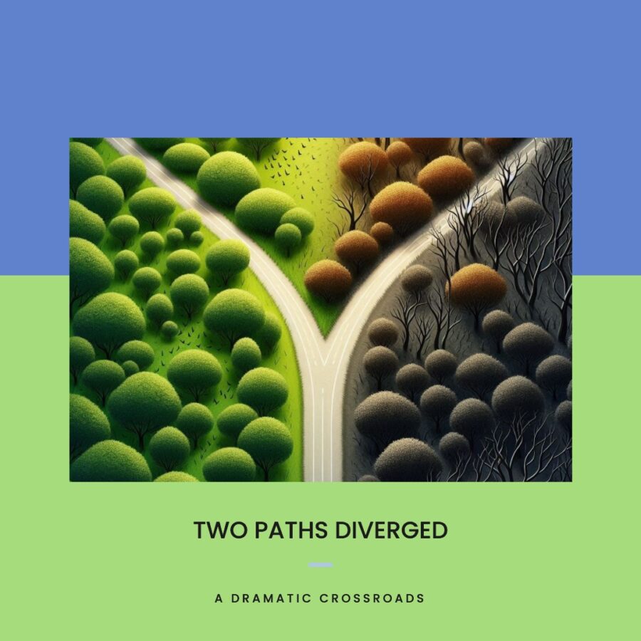 Two paths diverged - OK Christ